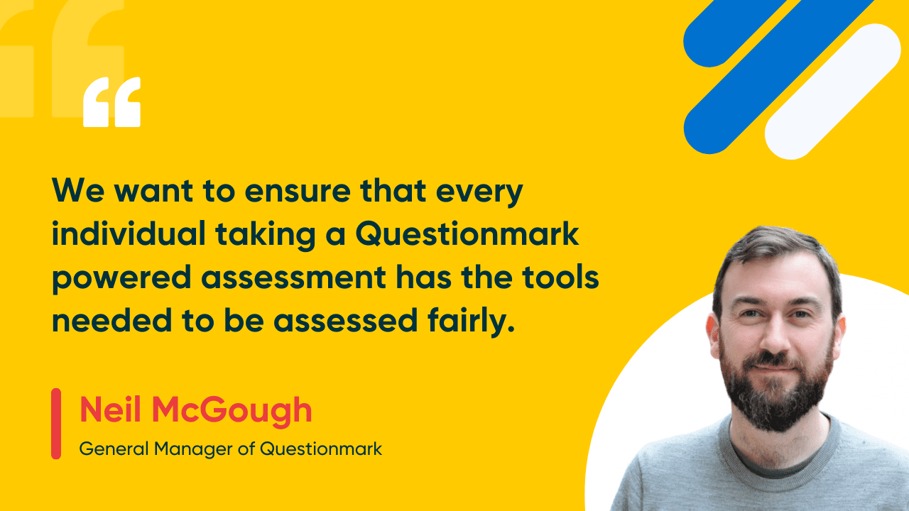 Questionmark unveils new tools to make testing fairer and more accessible