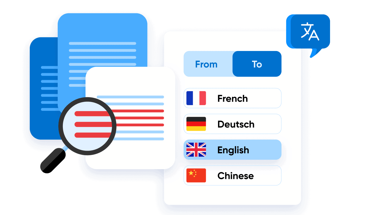 Instant Translate - Questionmark Online Assessment Platform