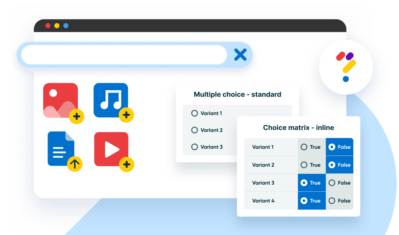 Advanced assessments - Questionmark Online Assessment Platform